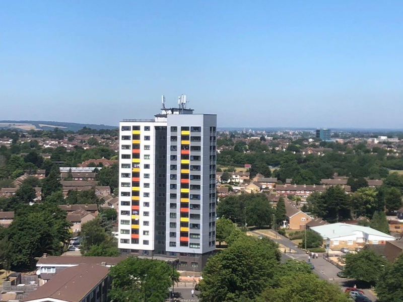 Evenlode & Windrush Towers, Oxford → BM3 Architecture